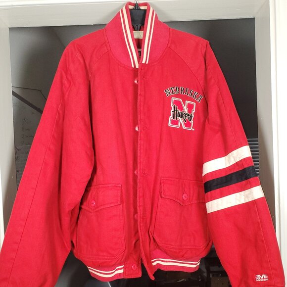 mirage | Jackets & Coats | Mens Red Mirage Nebraska Cornhuskers 994 ...